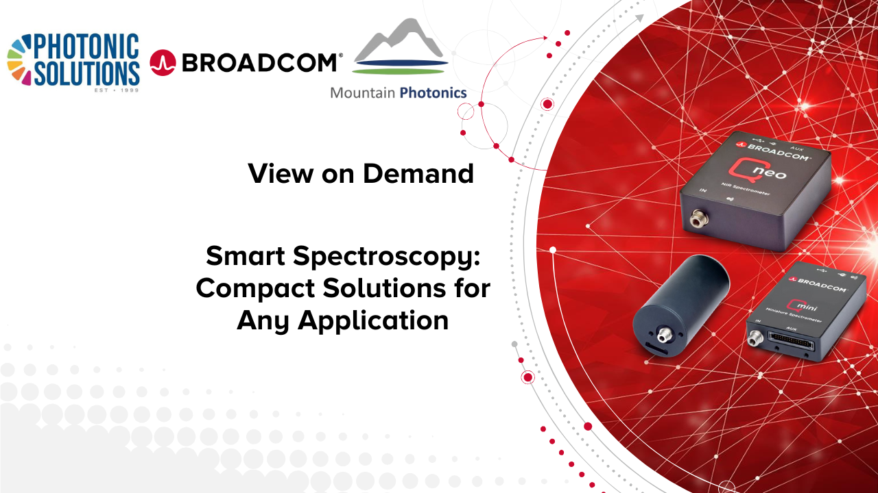 Photonic Solutions Watch on Demand | Smart Spectroscopy: compact solutions for any application